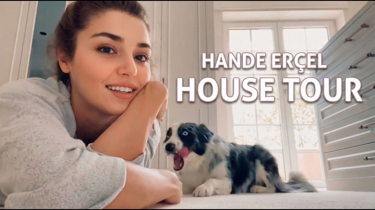 How does Hande Erçel live and earn | House Tour Hande Ercel - YouTube