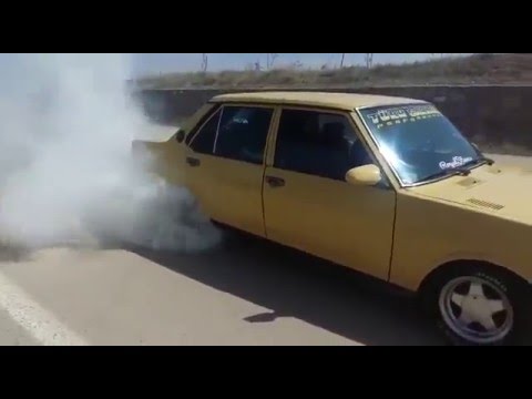 131 turbo lastik yakma burnout DD 554