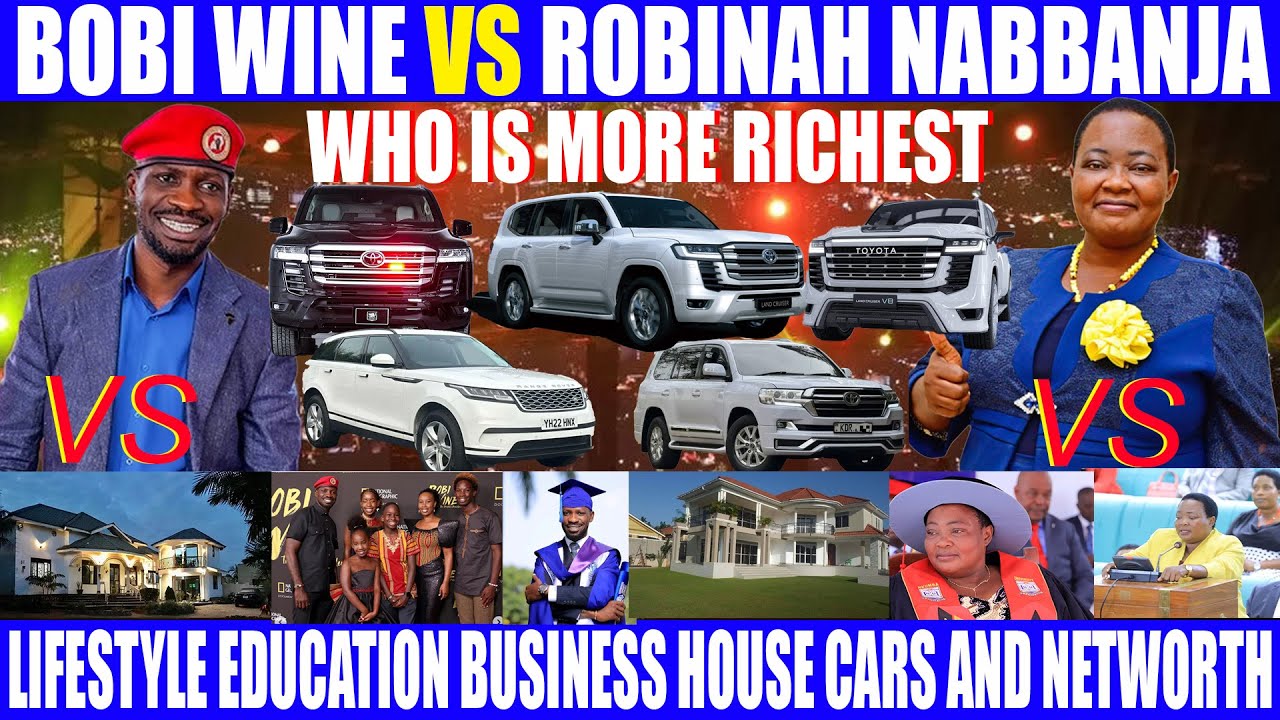 BOBI WINE VS ROBINAH NABBANJA WHO IS MORE RICHEST LIFESTYLE EDUCATION ...