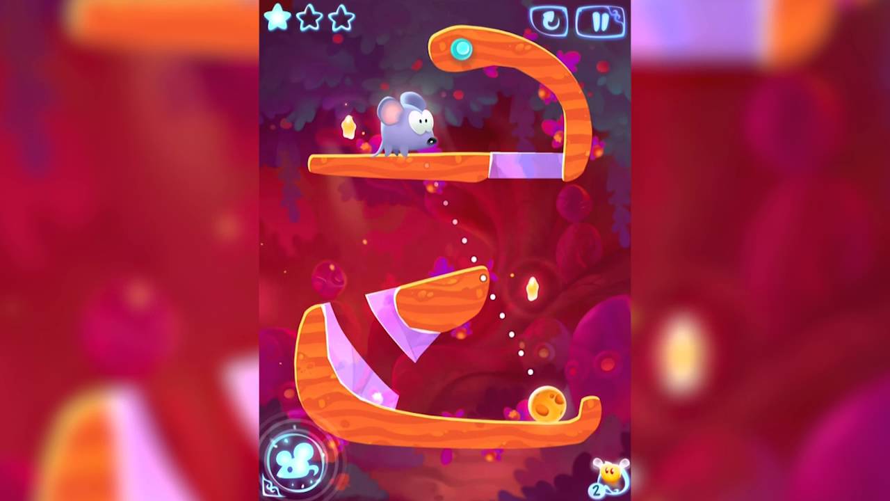 Cut the Rope: Magic Forest - level 3-9 Walkthrough - YouTube