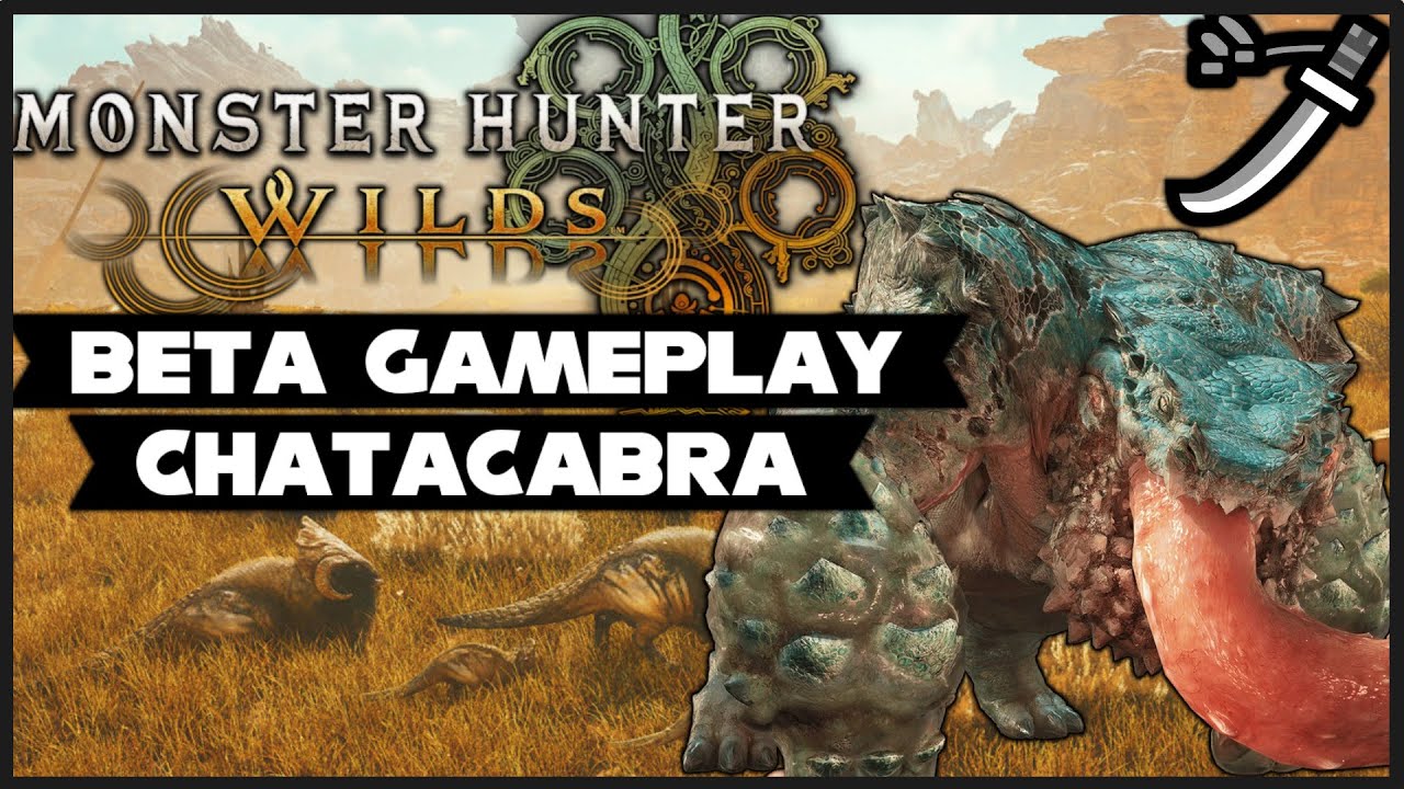 Chatacabra Langschwert Gameplay 🐉MH:Wilds Beta 🐉 - YouTube