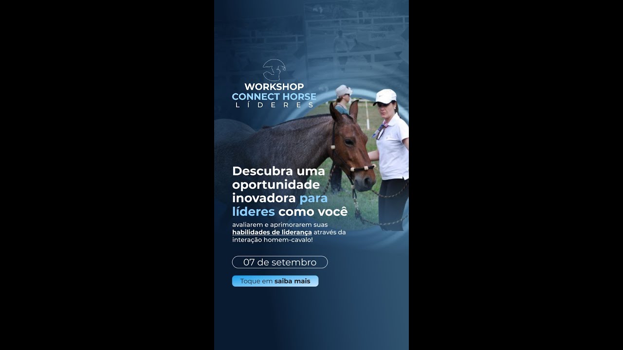 O Connect Horse Líderes está chegando! - YouTube