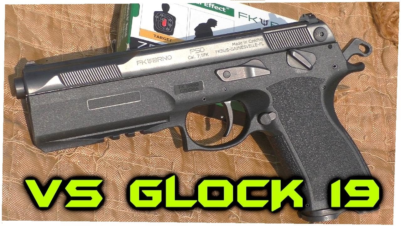 FK BRNO 7.5 FK -vs- Glock 19 in 9mm - YouTube