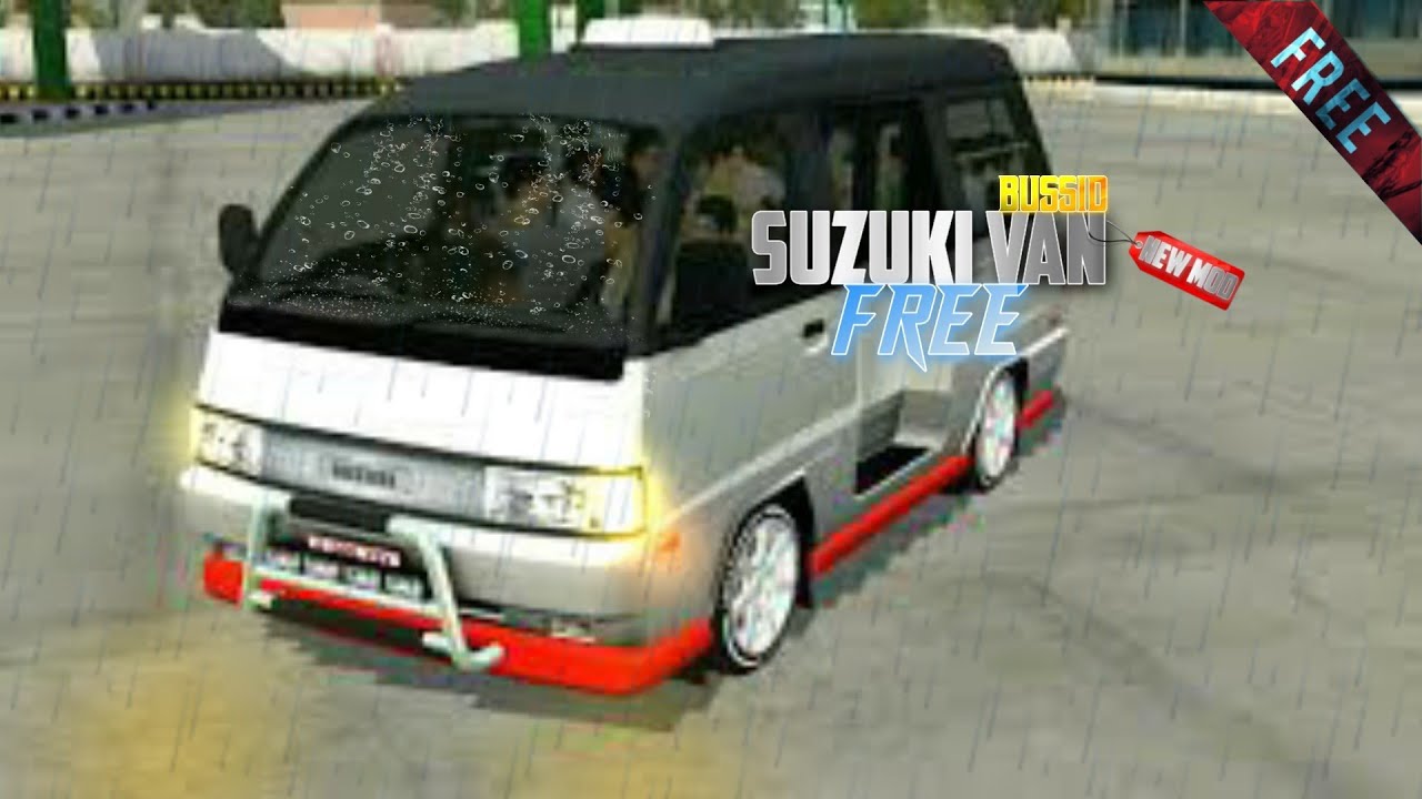 Bussid new mod New suzuki van mod - YouTube