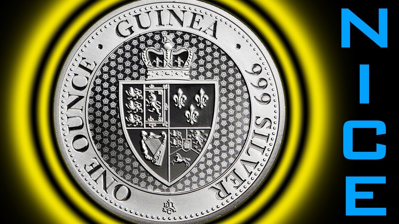 2018 1 Oz St Helena Silver Spade Guinea Shield Coin: NICE! - YouTube