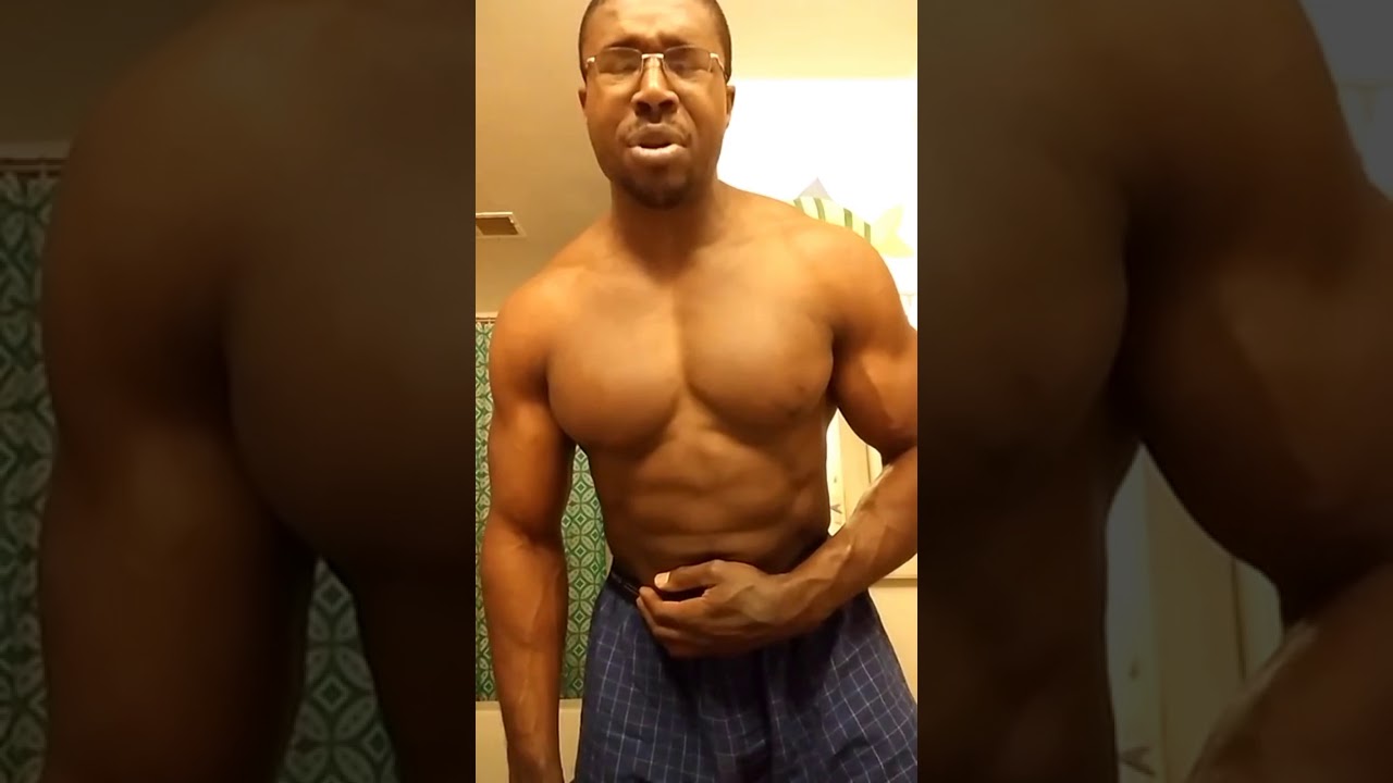 Muscle Man Stomach Growling Fart 🙁 - YouTube