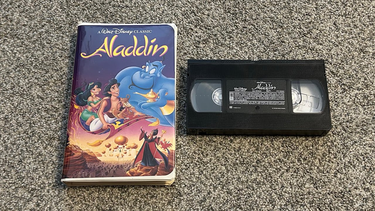 Aladdin 1993 VHS (Version #2) Overview - YouTube