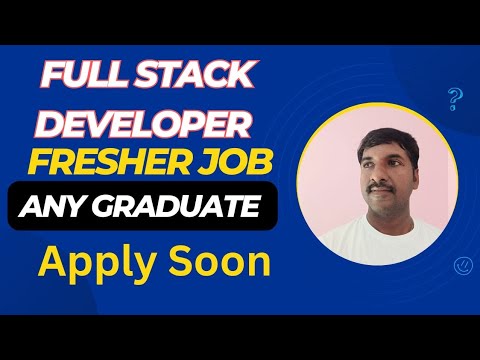 Latest Full Stack Developer Job Role 2023 | Angular fresher job ...