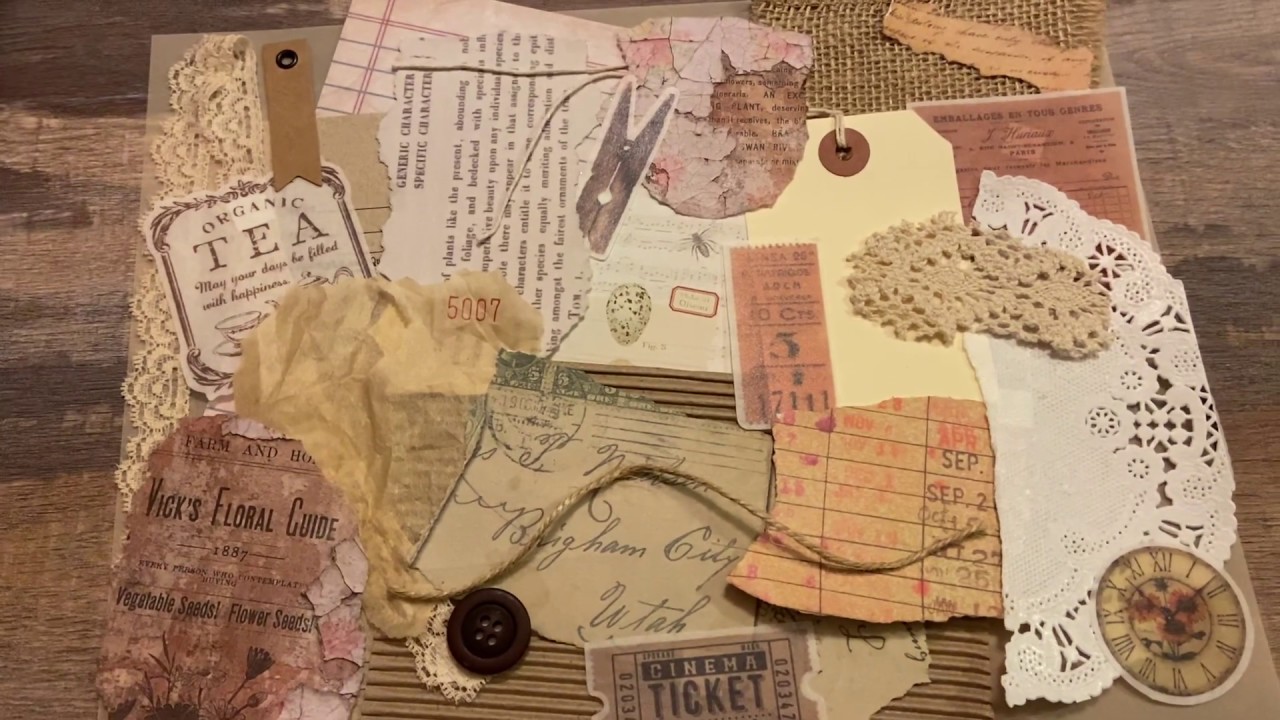 DIY Paper Collage Print - YouTube