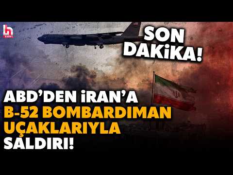 SON DAKİKA! ABD, İran'a B-52 bombardıman uçakları ile saldırı düzenlediklerini duyurdu!