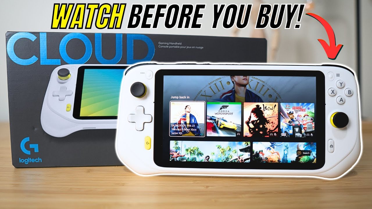 Logitech G Cloud Unboxing - Portable Cloud Gaming Console - YouTube