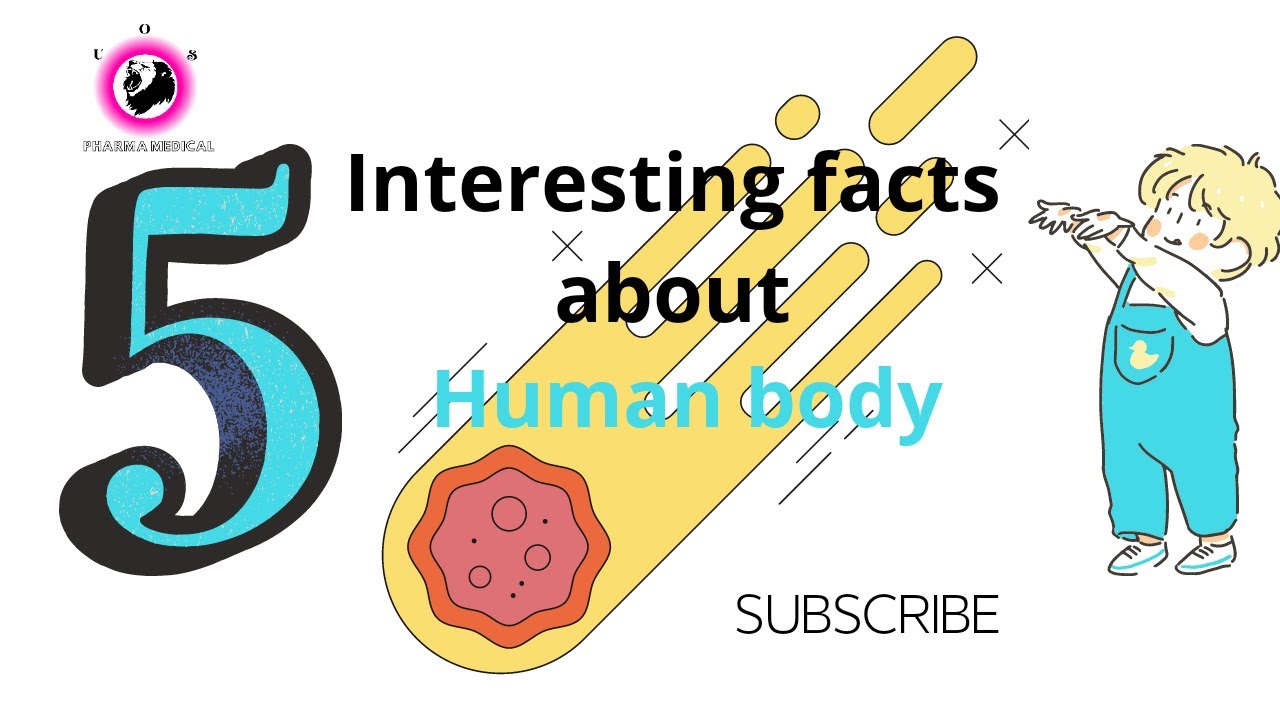 GK | Facts about Human body | Interesting info | Whiteboard animation ...