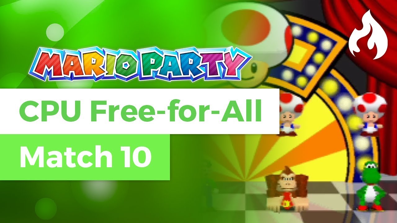 mario party cpu free-for-all match #10 | mario party 2 - YouTube