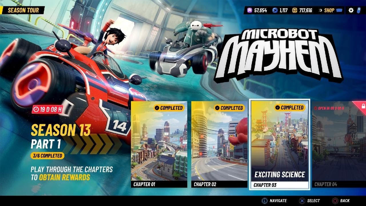 EXCITING SCIENCE: CHAPTER 03 - MICROBOT MAYHEM SEASON 13 PART 1 | Disney Speedstorm - YouTube