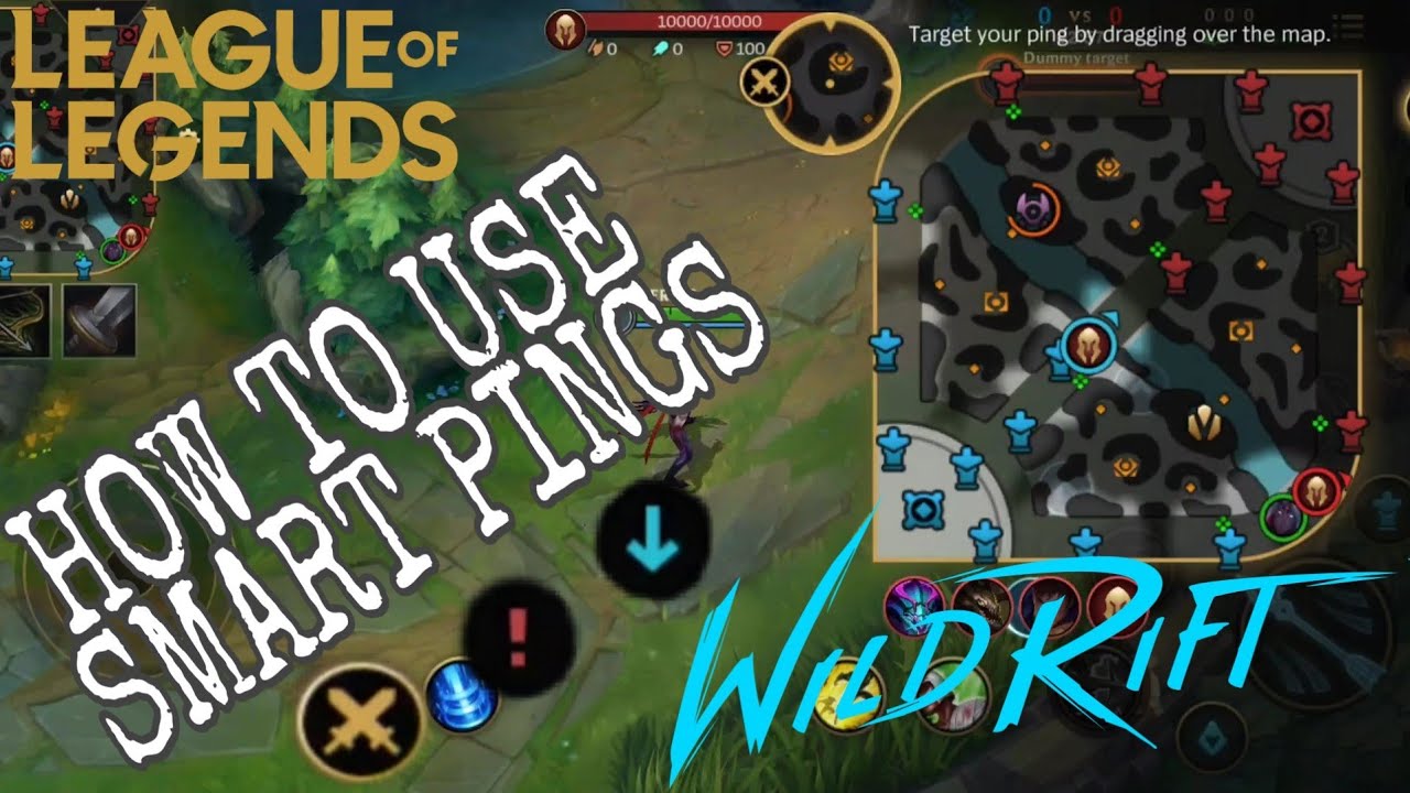 LOL WILD RIFT | HOW TO PING THE MAP - YouTube