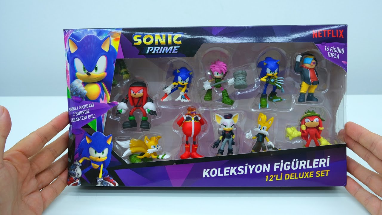 Sonic Prime Collection Unboxing Review | Sonic The Hedgehog Figures ...