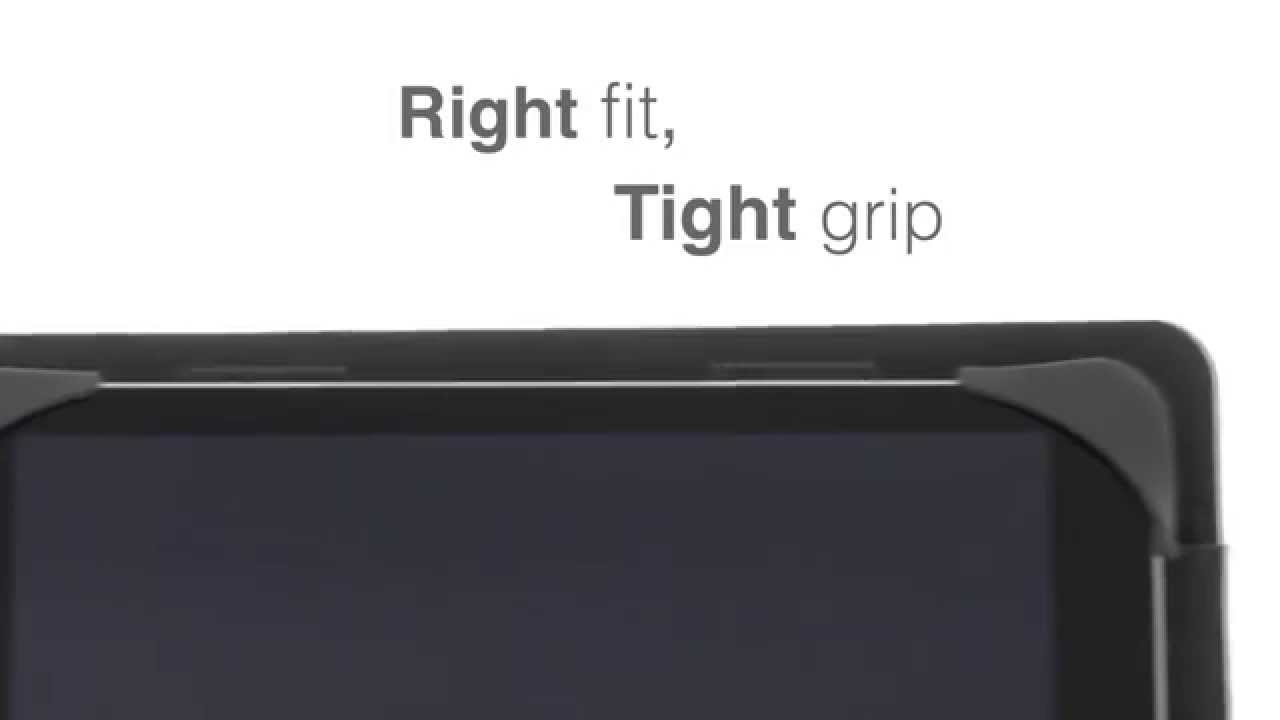 Targus Fit N Grip Universal Cases for 9.7-10.1" Tablet Screens Rotating ...