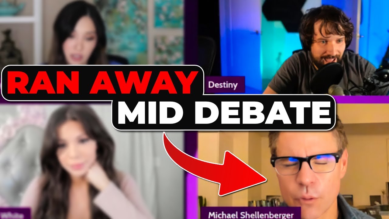 The Climate Change Denier That Ran From Destiny Mid Debate Panel ...