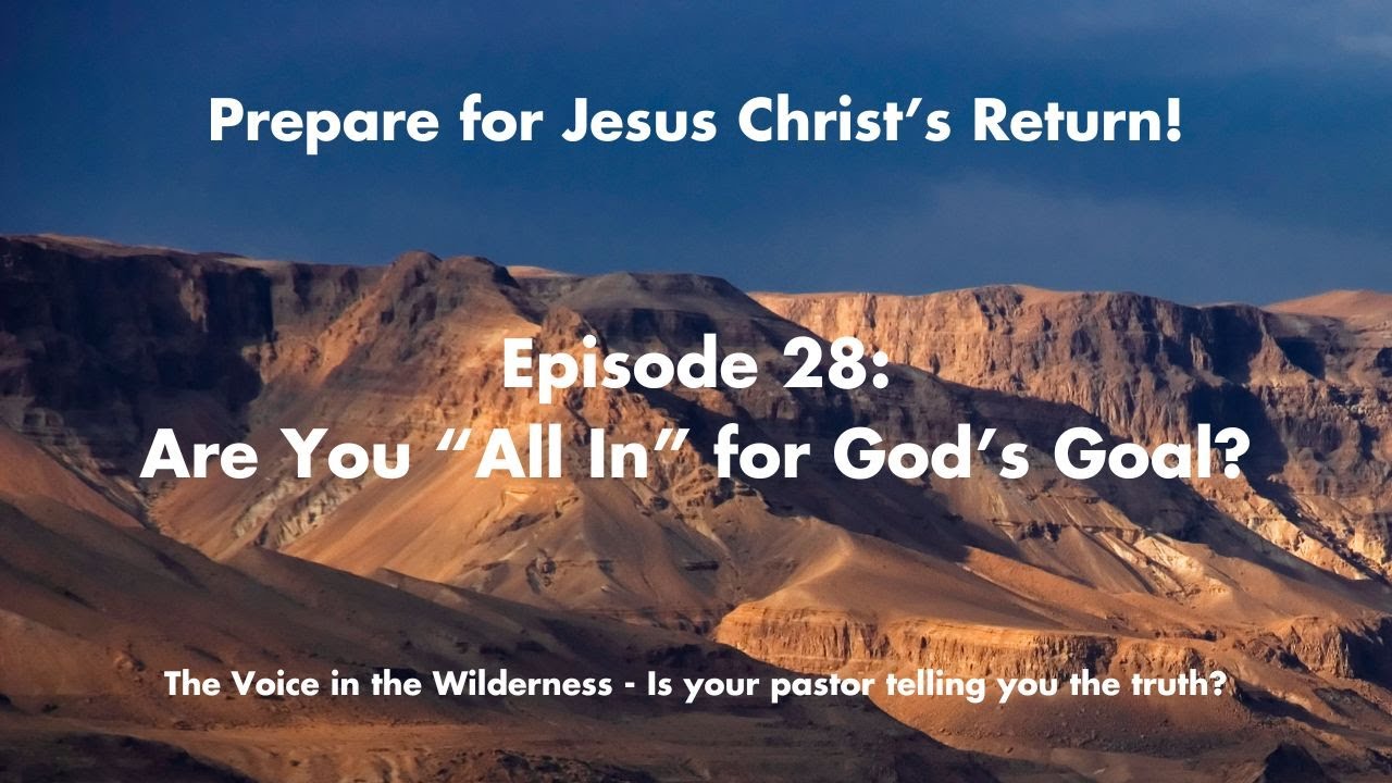 Giving Your All for God: What It Means to Be ‘All In’ Like Jesus - YouTube