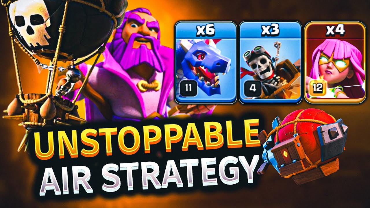 Dragon & Dragon Rider Attack Strategy | Hydra Attack Strategy (Clash of ...