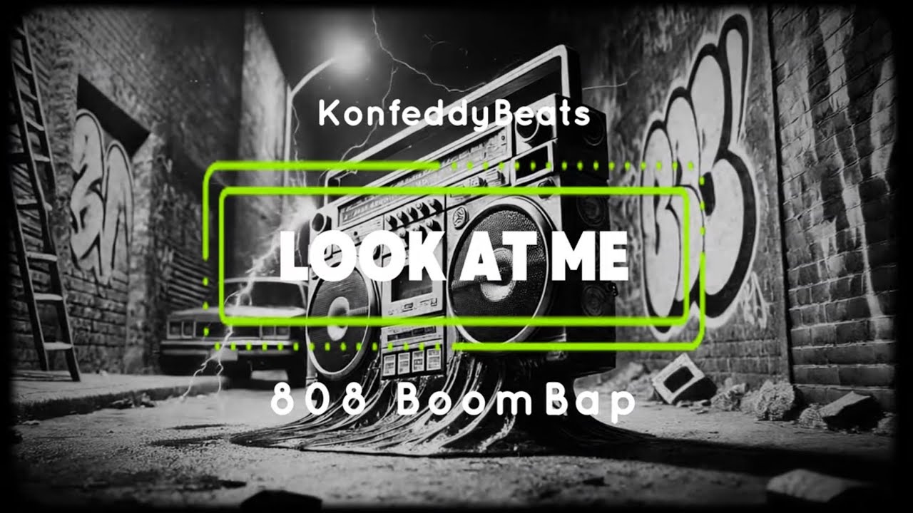Look at Me – 808-Heavy Rap Instrumental | Hard-Hitting BoomBap Beat ...