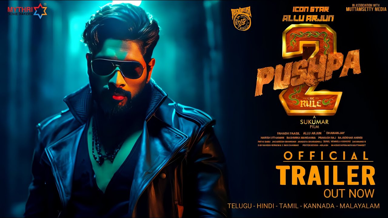 Pushpa 2 The Rule Official Trailer|Pushpa 2 The Rule Theatrical Trailer ...