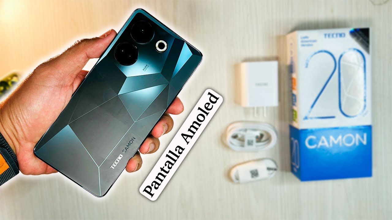 TECNO CAMON 20 PRO | UNBOXING y Primeras Impresiones en Español - YouTube