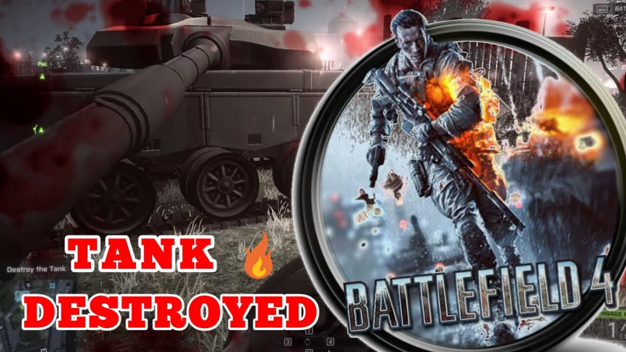 Battlefield 4 - How to Destroy The Tanks Completely { MISSION SHANGHAI ...