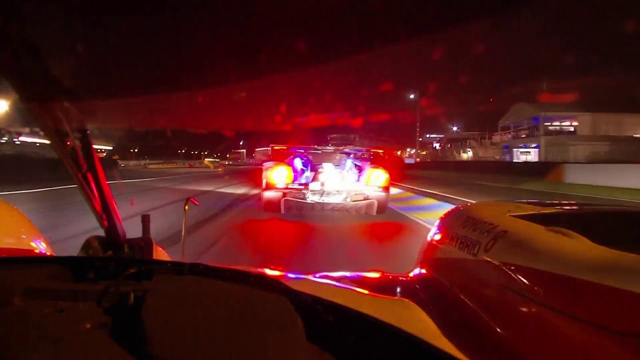 Fernando Alonso Toyota #8 Le Mans night stint onboard 2018 - YouTube