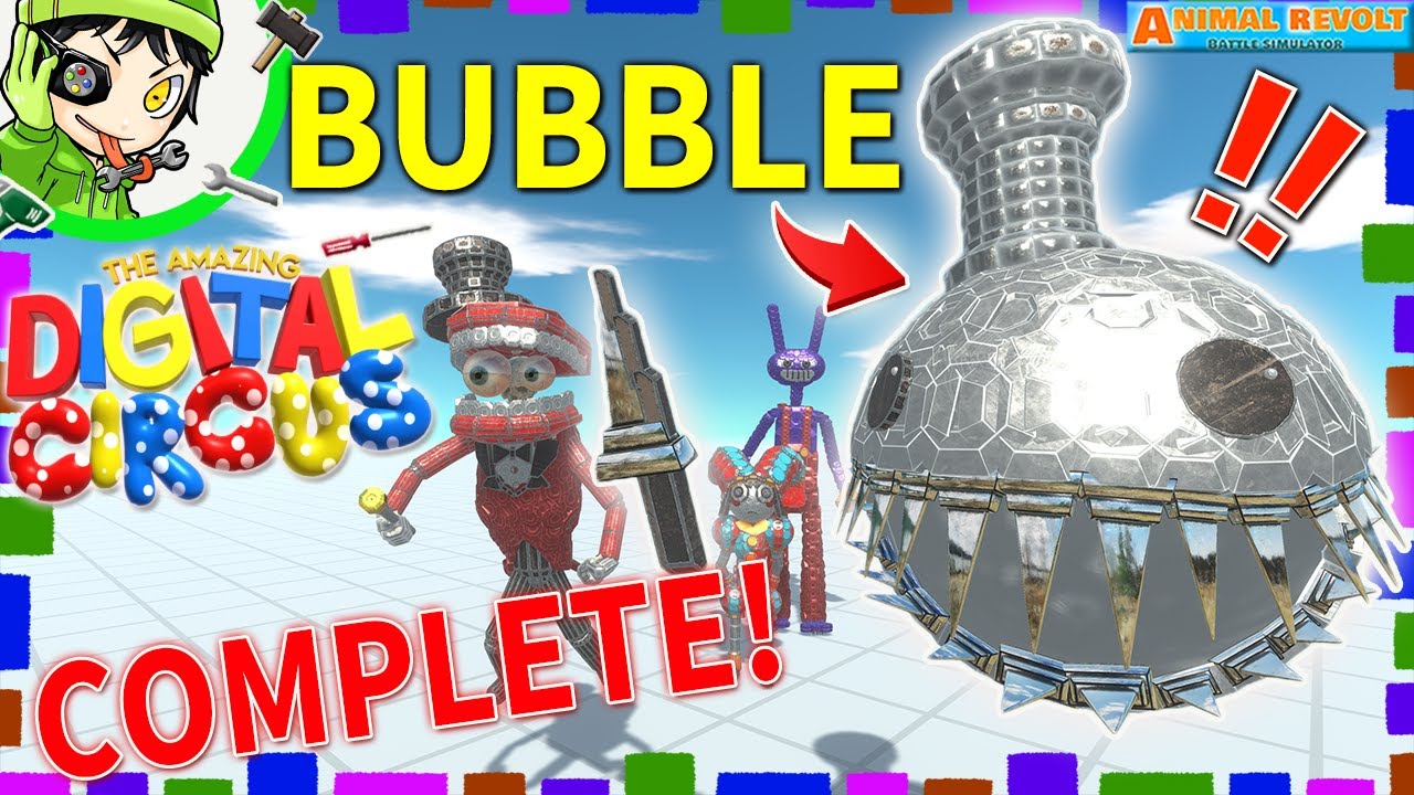 I create BUBBLE from Amazing Digital Circus from blocks in Animal ...