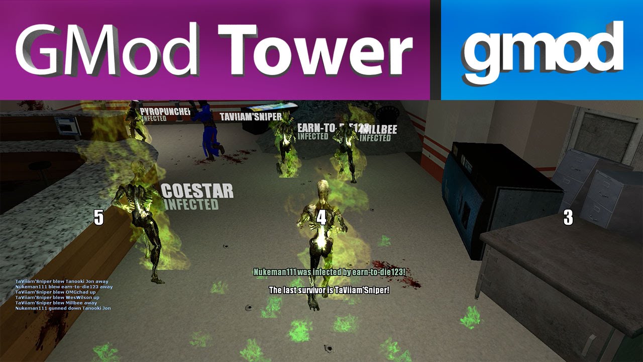 GMod Tower: Virus // Garry's Mod - YouTube