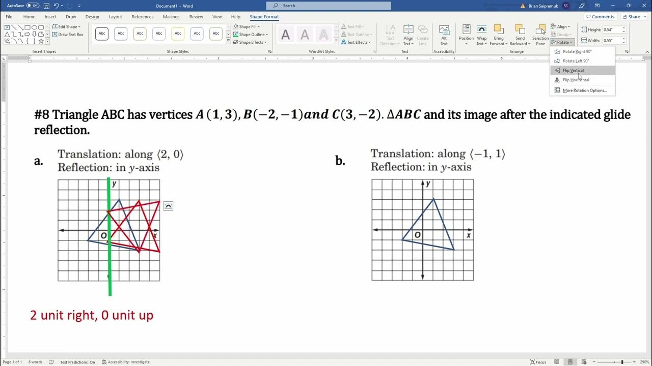 Chapter 9 8 Graph Glide Reflection YouTube chapter-9-8-graph-glide-reflection-youtube