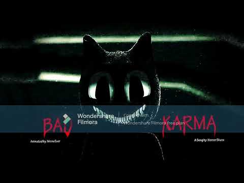 cartoon cat bad karma slightly low pitch - YouTube