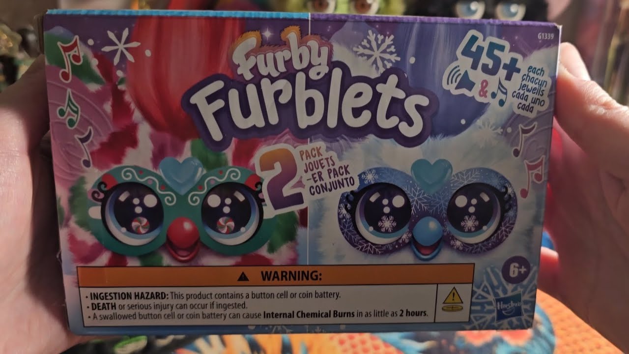 Furby Furblets Christmas Two Pack Unboxing And Review - YouTube