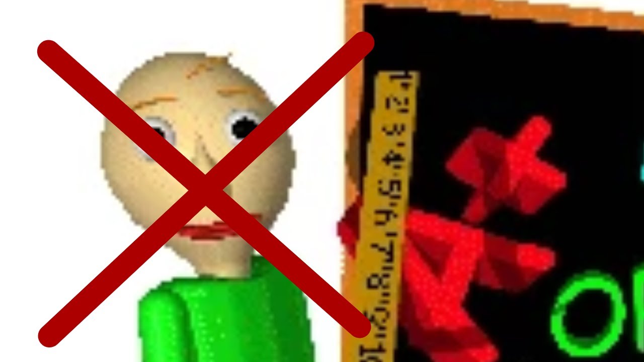 This is not Baldi's Basics... - YouTube
