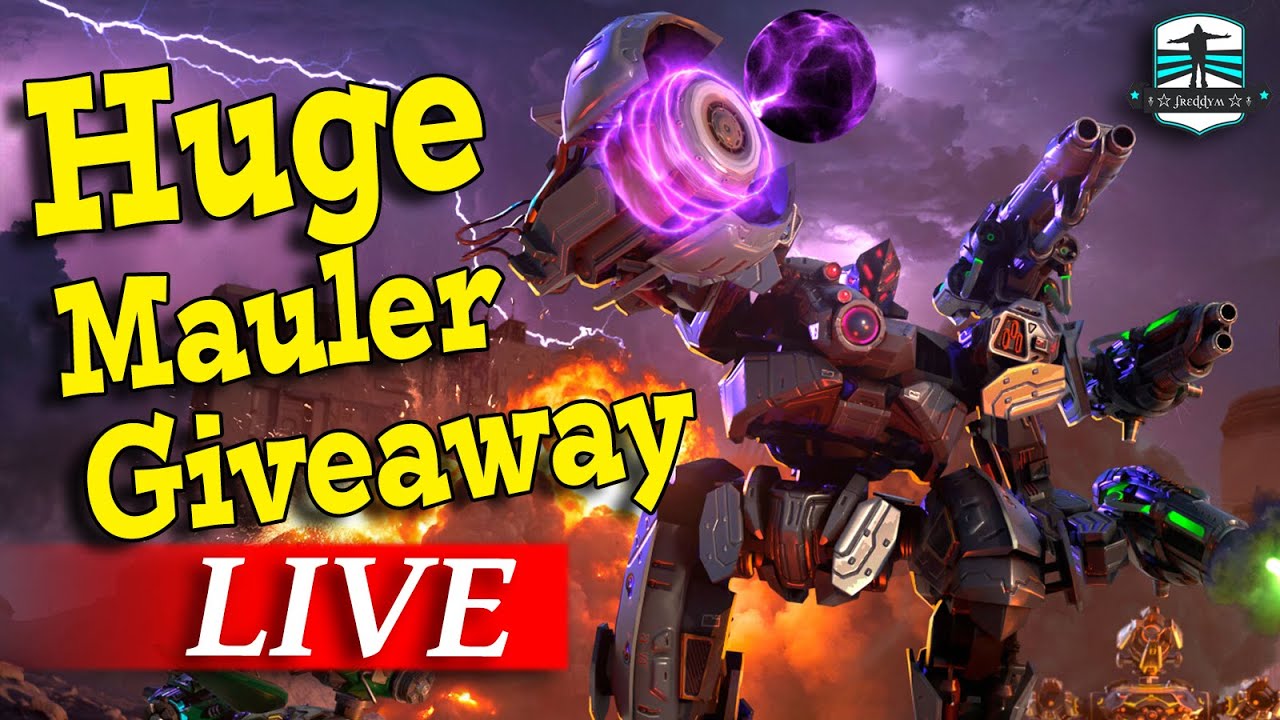 War Robots Big Mauler Giveaway New Update - YouTube