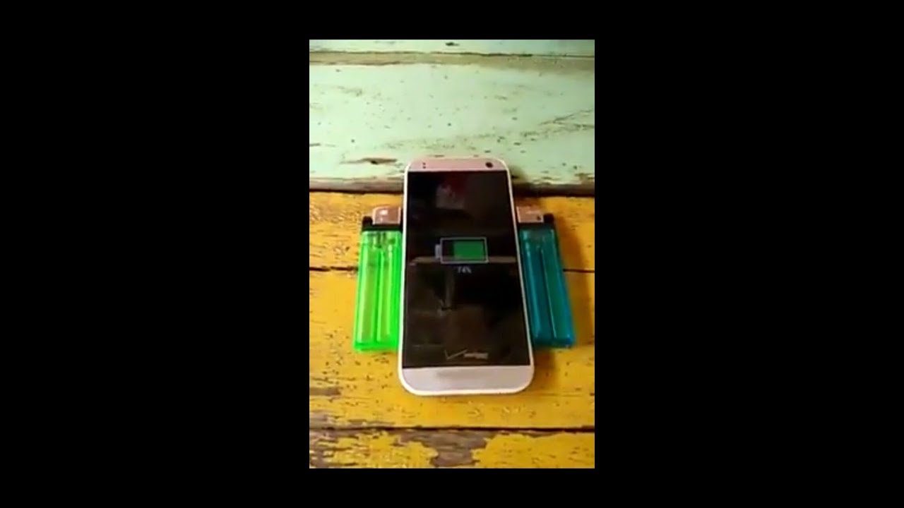 Cara Mengecas Hp Dengan Korek Api. - YouTube