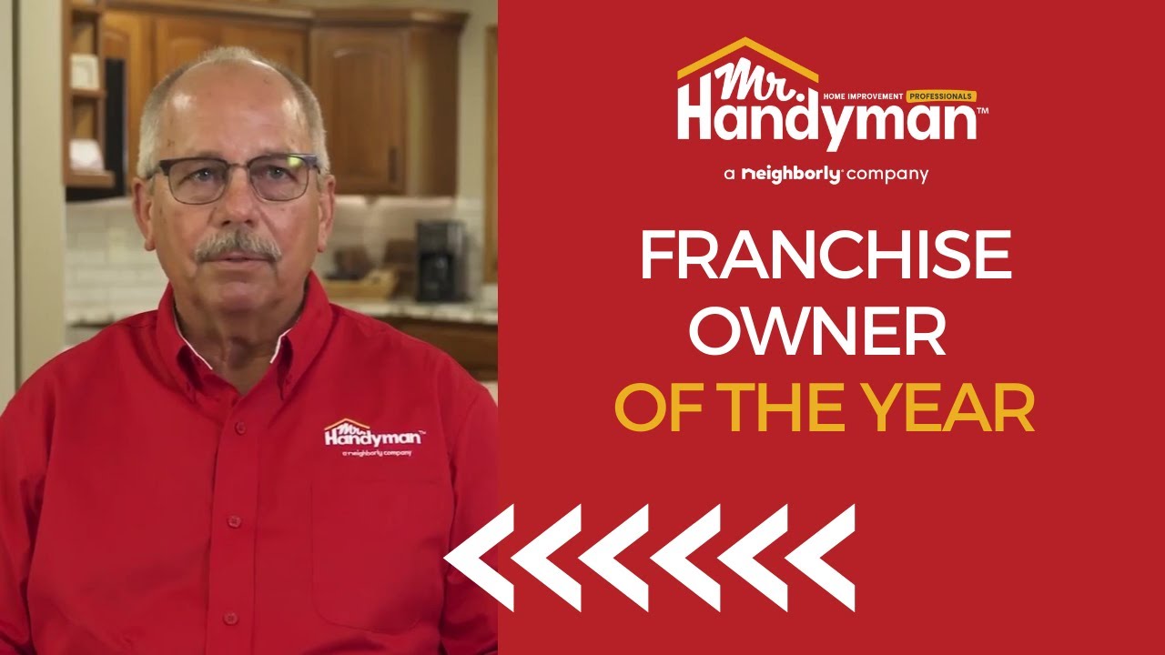 2024 Mr. Handyman® Franchise Owner of the Year: Bob Skidmore - YouTube
