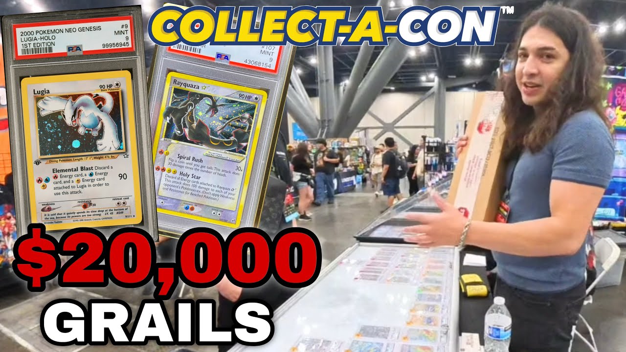 High-End Pokemon Grails SOLD | Collect A Con Vendor POV - YouTube
