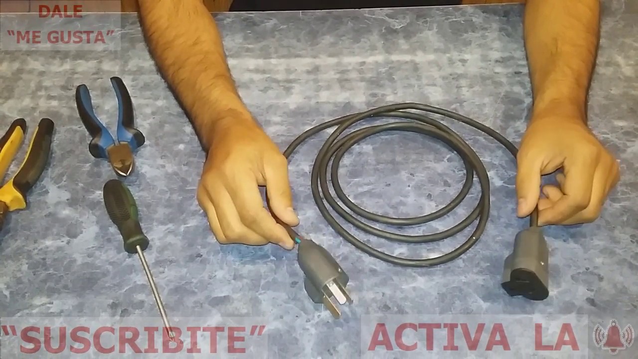 COMO HACER UN ALARGUE O PROLONGACION ELECTRICA - YouTube