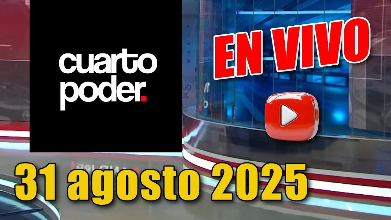 🚨#EnVivo🛑CUARTO PODER🛑31 de agosto 2025 | América Noticias | [Perú] - YouTube