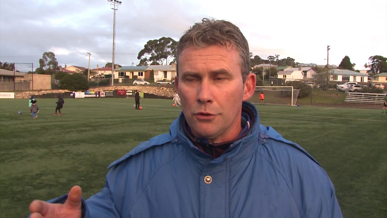 NPL TAS, Round 10, Post Game Interviews, Mark Broadbent and Jake ...