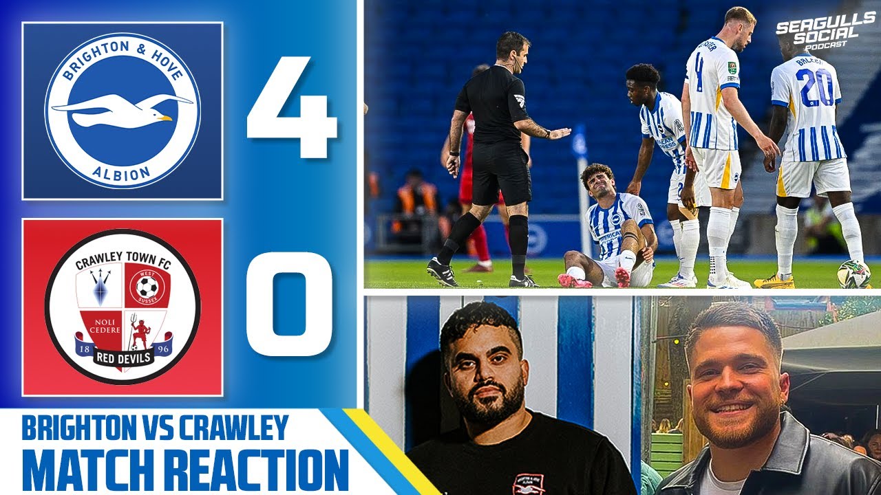 If There Wasn’t A Rivalry With Crawley before… There Is Now! | Brighton ...