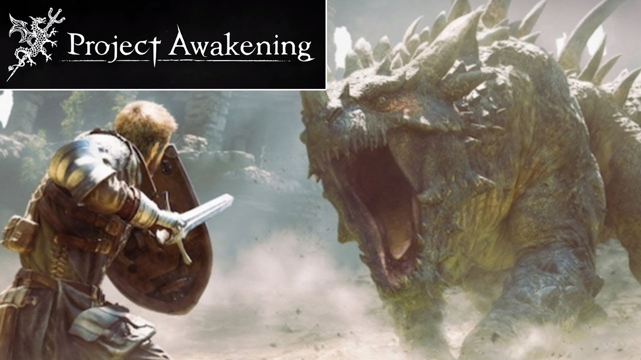 PROJECT AWAKENING Gameplay Trailer Reaction - New Monster Hunter type ...