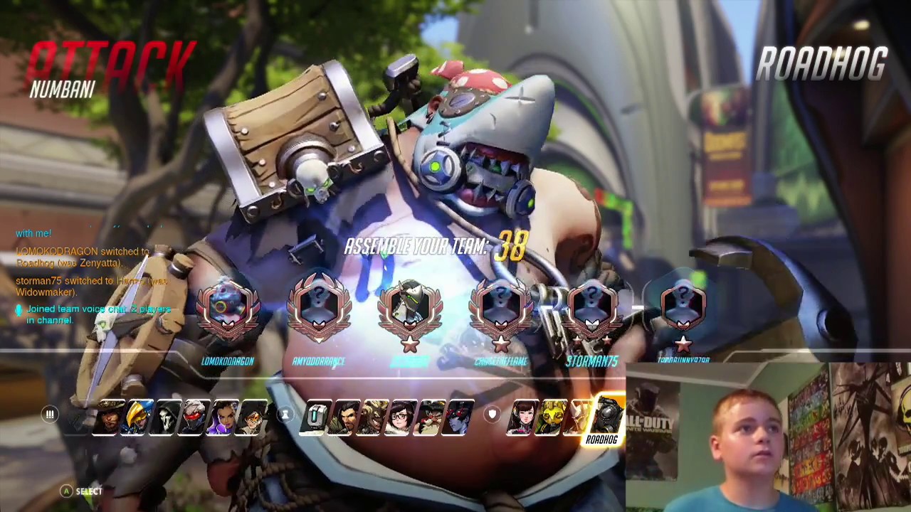 XBOX One Overwatch Competitive Play - YouTube