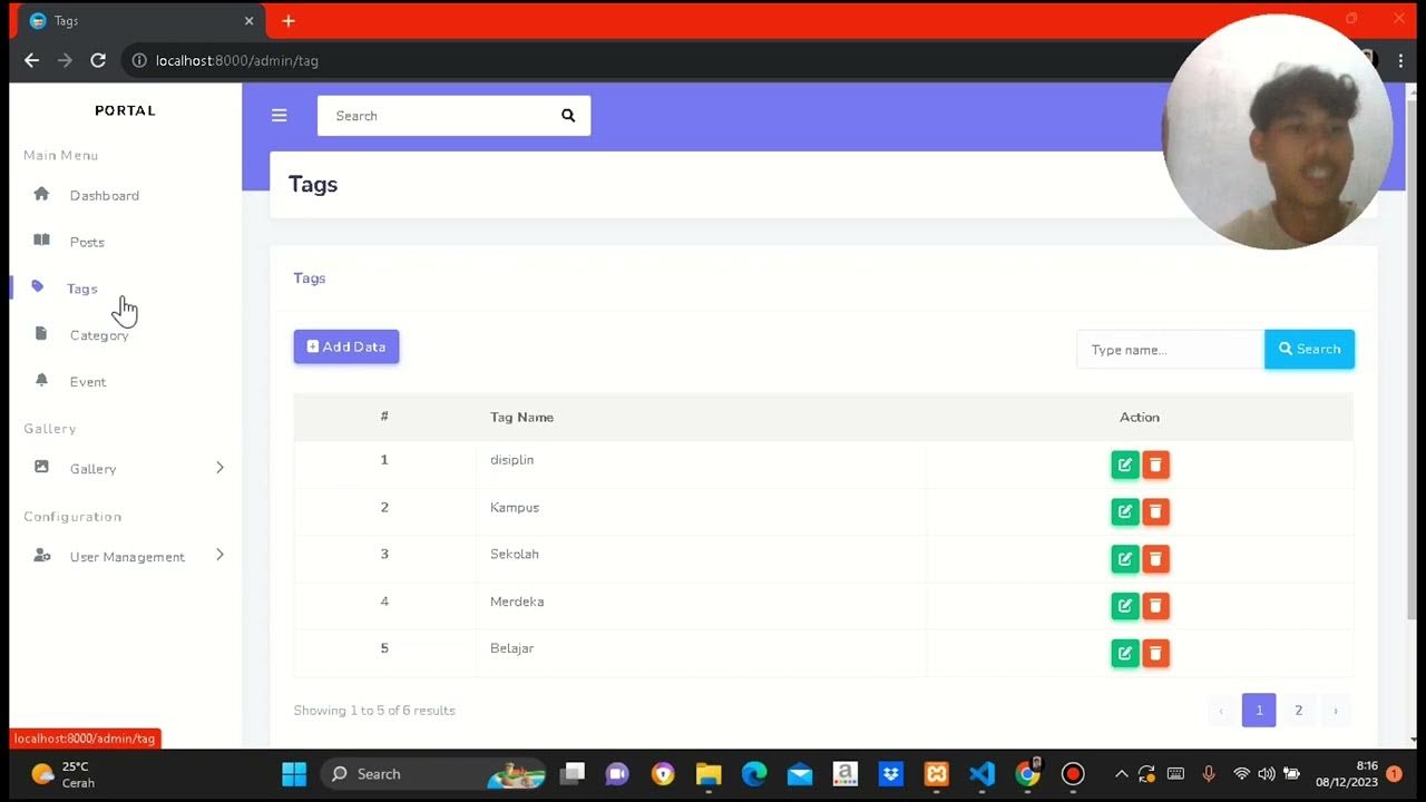 UAS Framework Programming - i wayan Yudiana (20210081) - YouTube