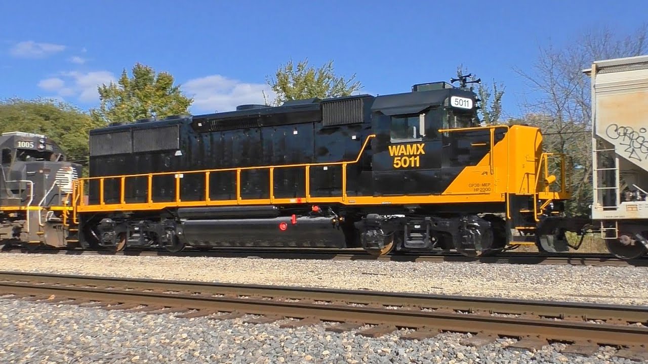 10/4/20 - Fresh Out of the Shops WAMX 5011 trails on CN A407 - YouTube