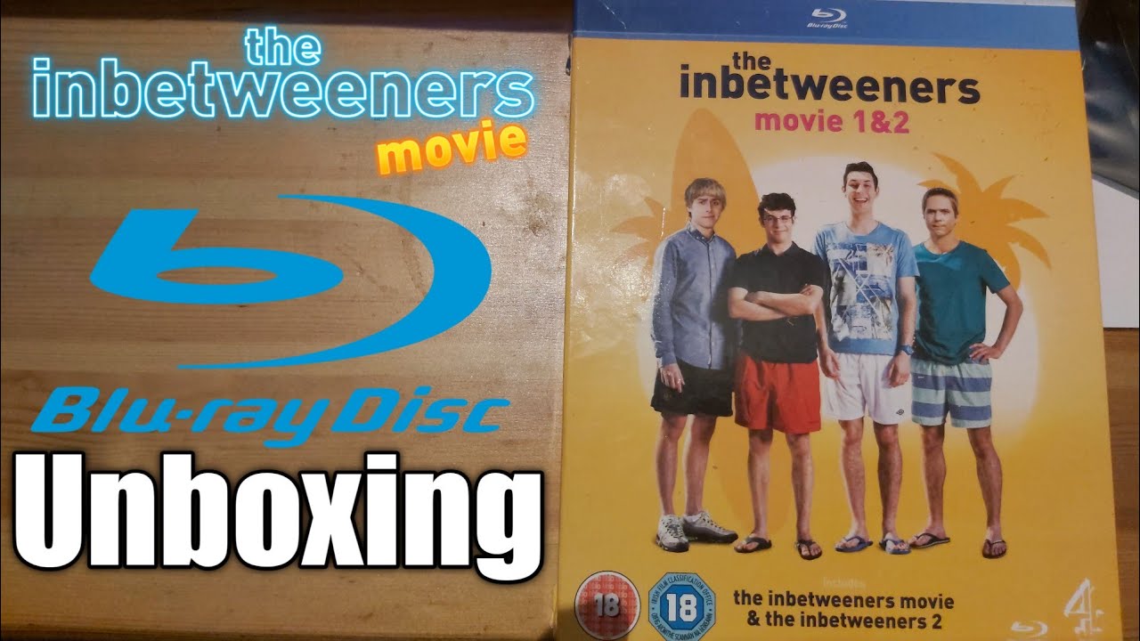 The Inbetweeners Movies Blu Ray Boxset Unboxing - YouTube