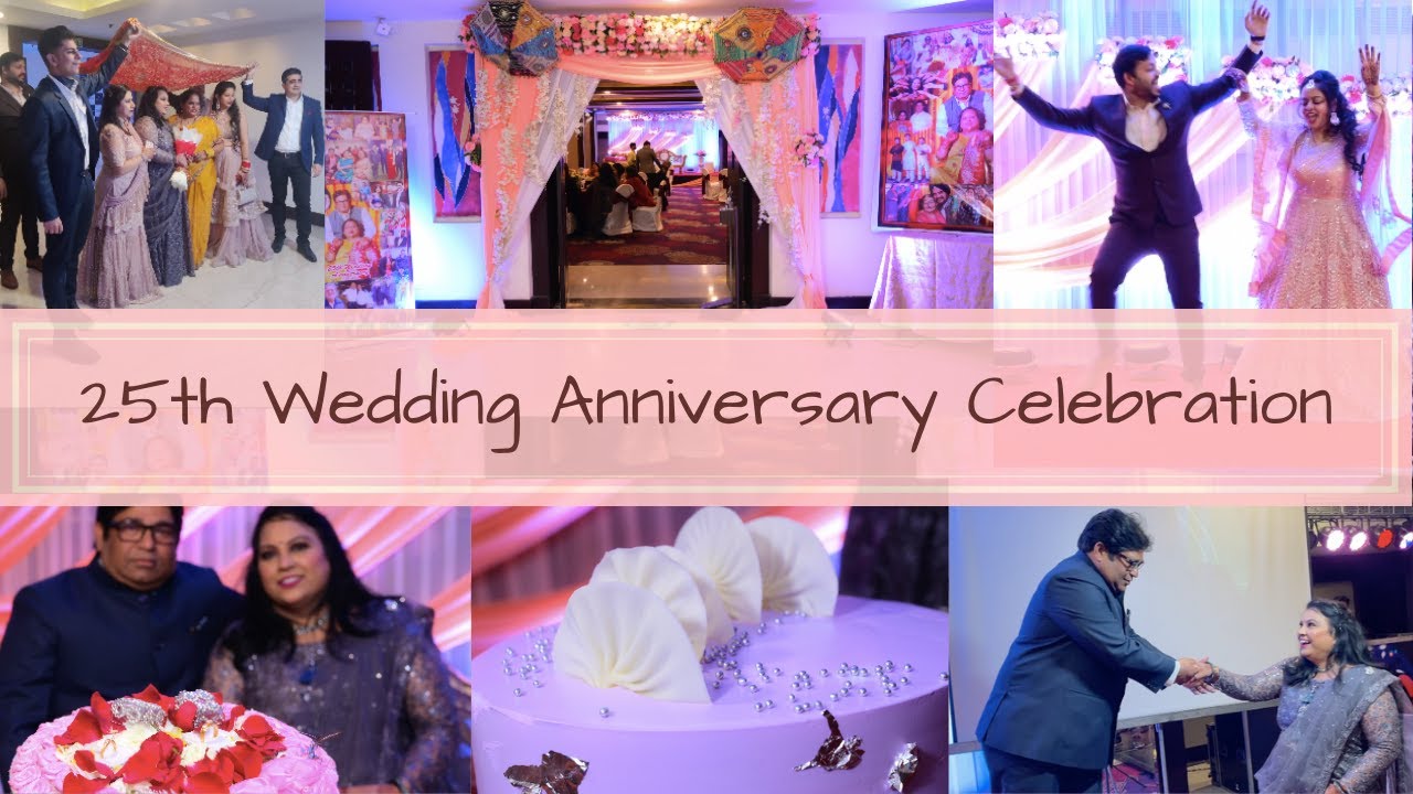 25th Wedding Anniversary Celebration | Silver Jubilee Celebration ...
