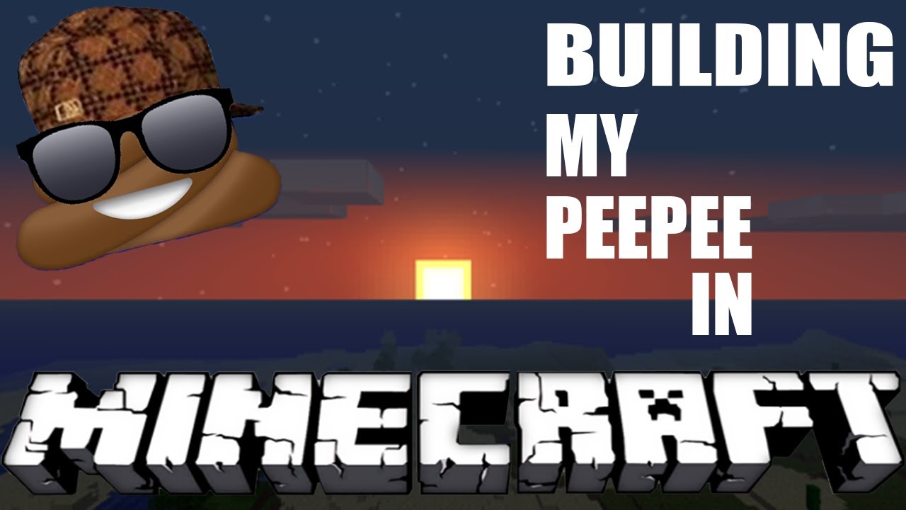 BUILDING MY BIG PP IN MINECRAFT - YouTube